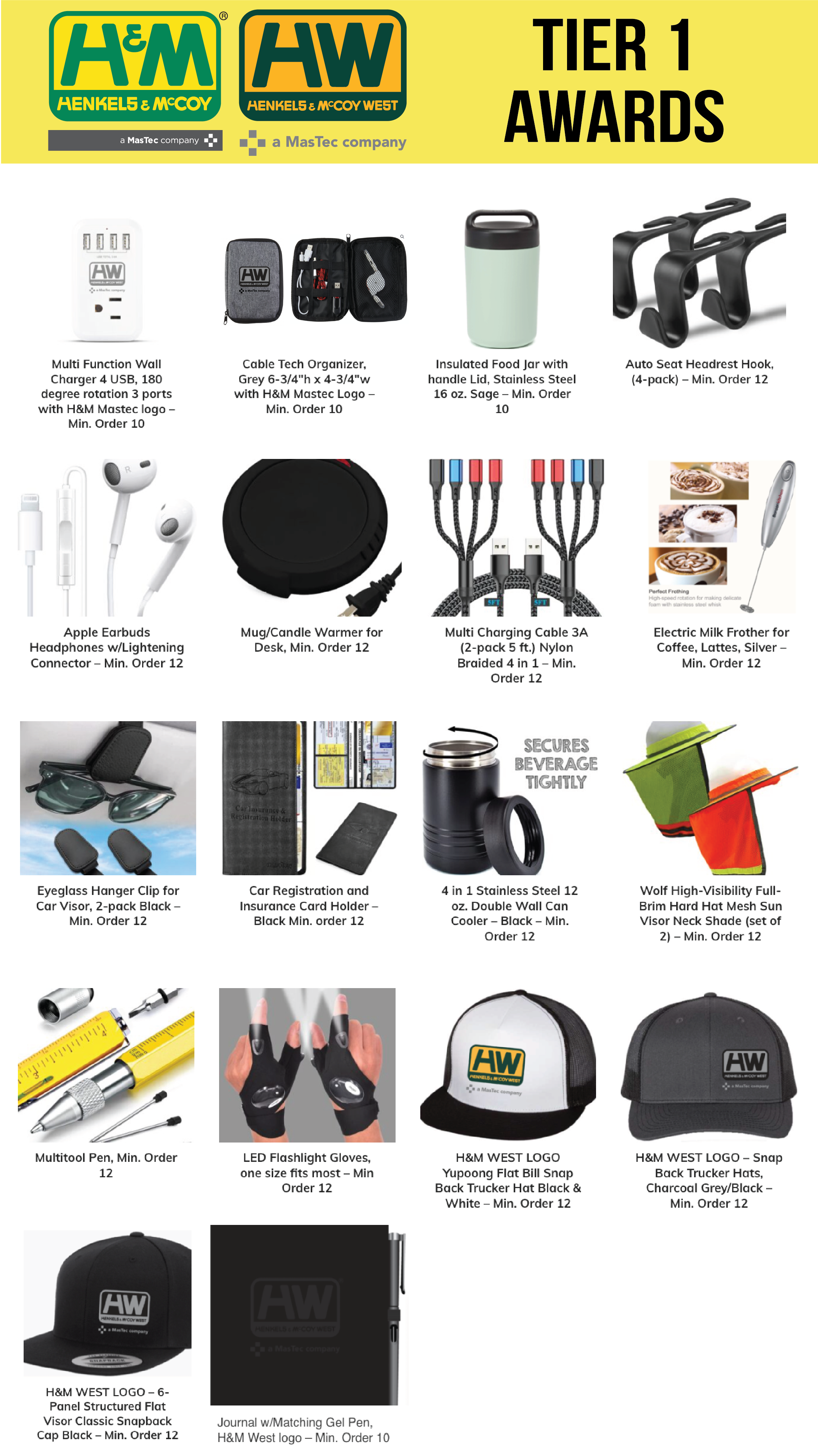 TIER 1 – Safety Recognition Program